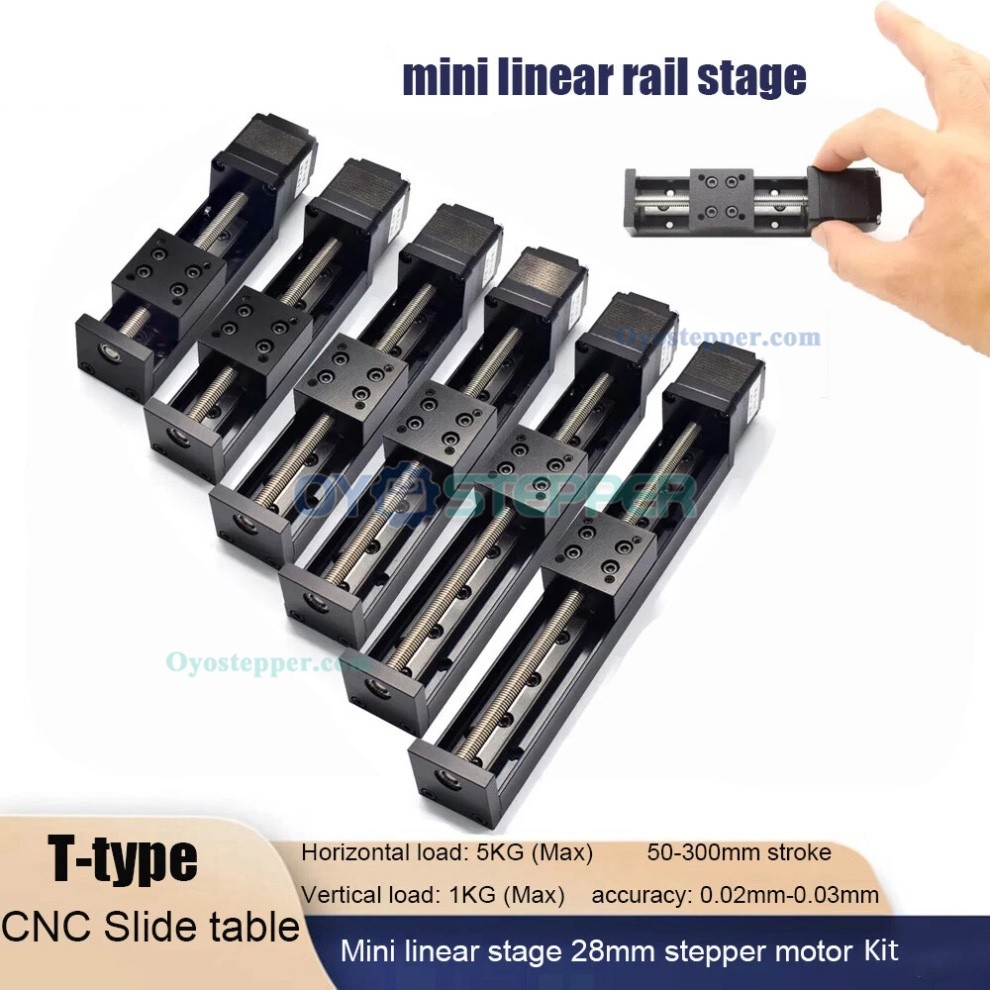 Buy OSP001603 CNC Linear Stage Linear Guide Slide Module Mini Motorized ...