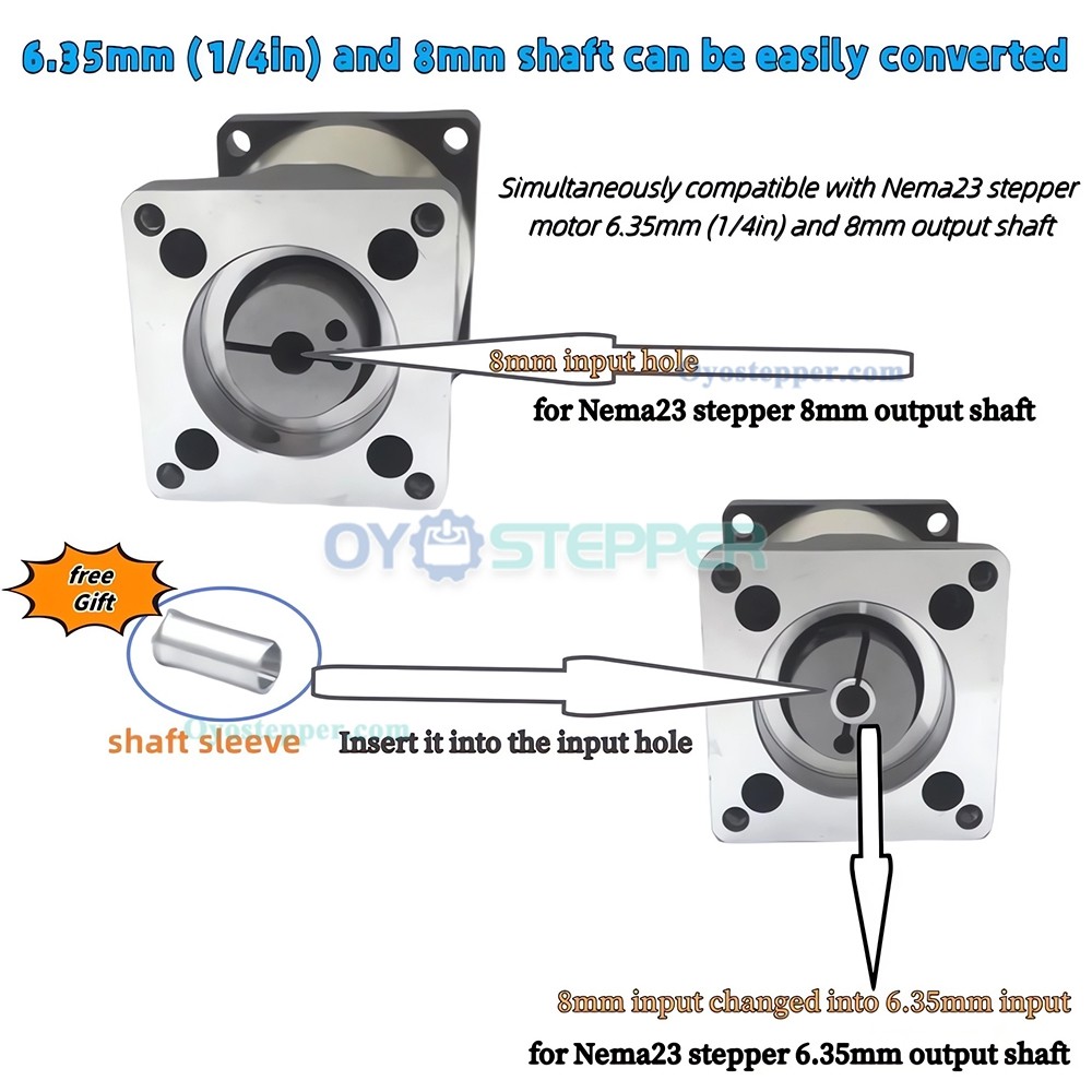 Buy DLF+57HS5630A4D DLF Series Planetary Gearbox Speed Reducer with ...