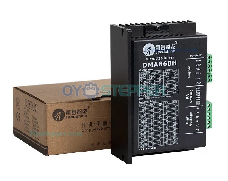 Buy DM860T Digital Stepper Driver 2.4-7.2A 18-80VAC or 36-110VDC for ...