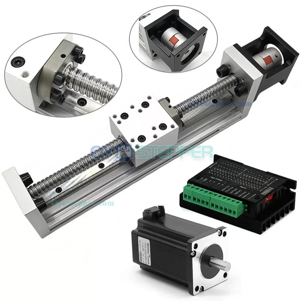Buy DXG-YR60+SFU1605 Mini Ballscrew Linear Module Table with 1.2/2/3Nm ...