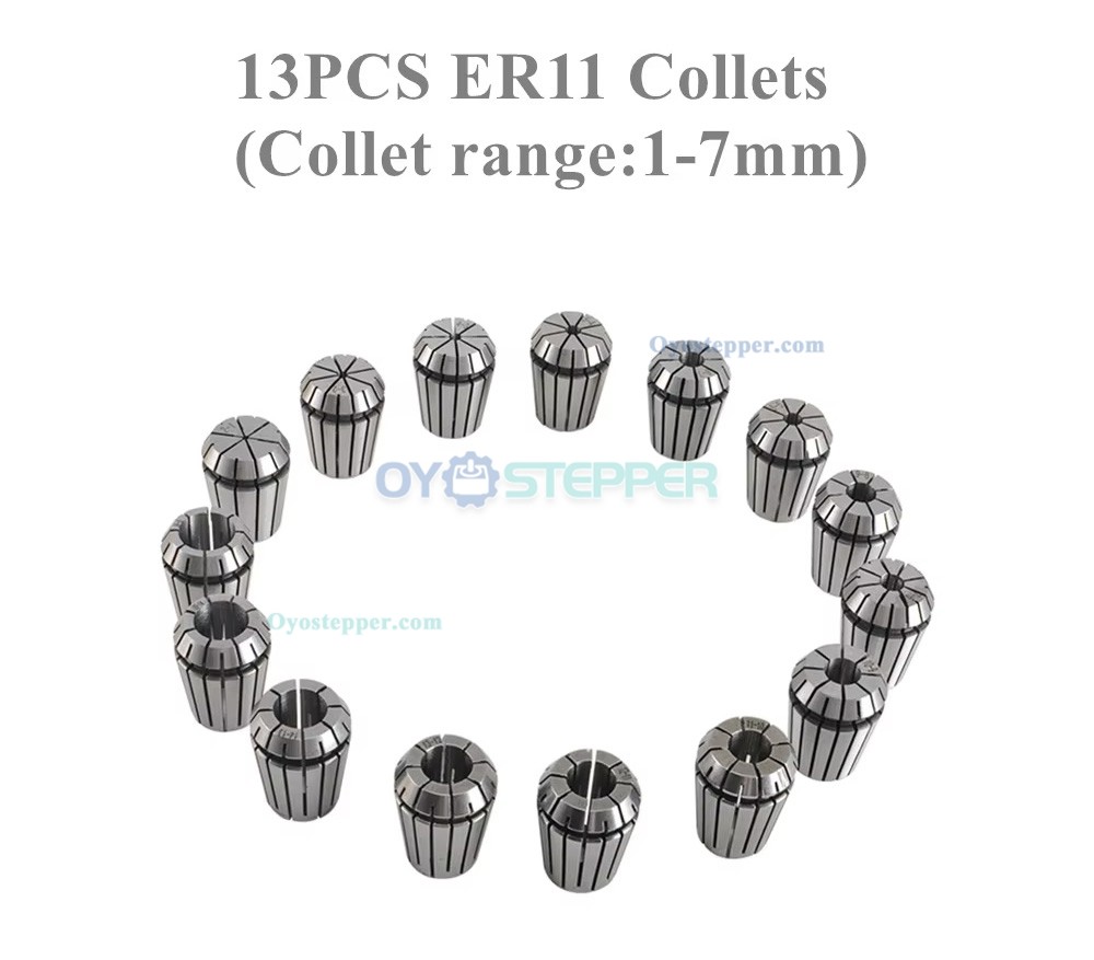 Buy OSP001689 500W Air Cooled CNC Spindle Motor Kit 12000 RPM ER11 52 x ...