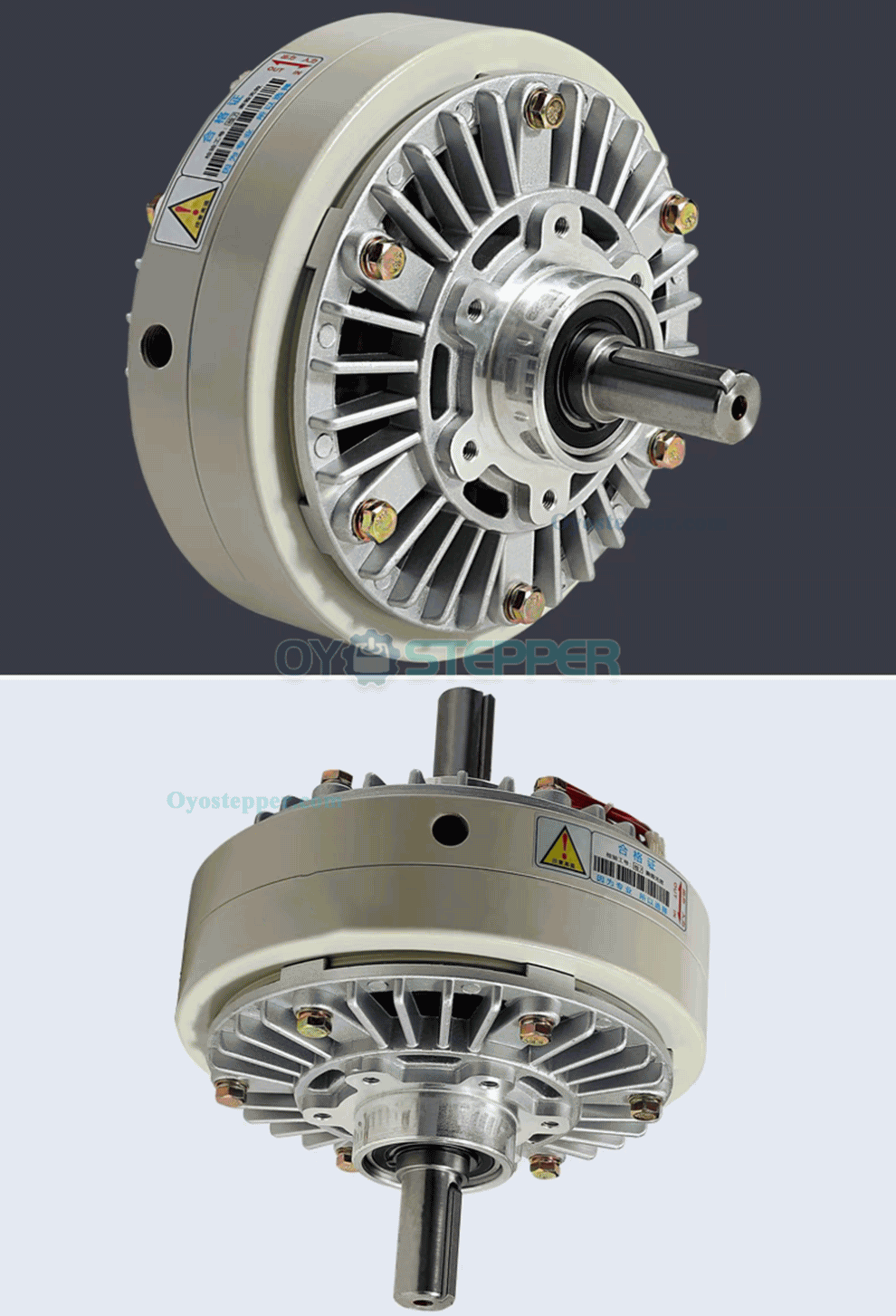 Buy FL-S-C FL-S-C Dual-Shaft Magnetic Particle Clutch 6Nm-50Nm 24VDC ...