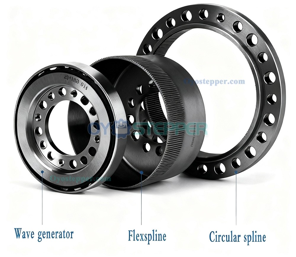 Buy ZXF Series Harmonic Gear Reducer Ratio 31:1-160:1 Harmonic Drive ...