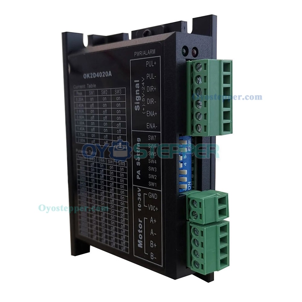 Buy OK2D4020A Digital Stepper Driver 0.2-2A 5-24 VDC for NEMA 8, NEMA ...
