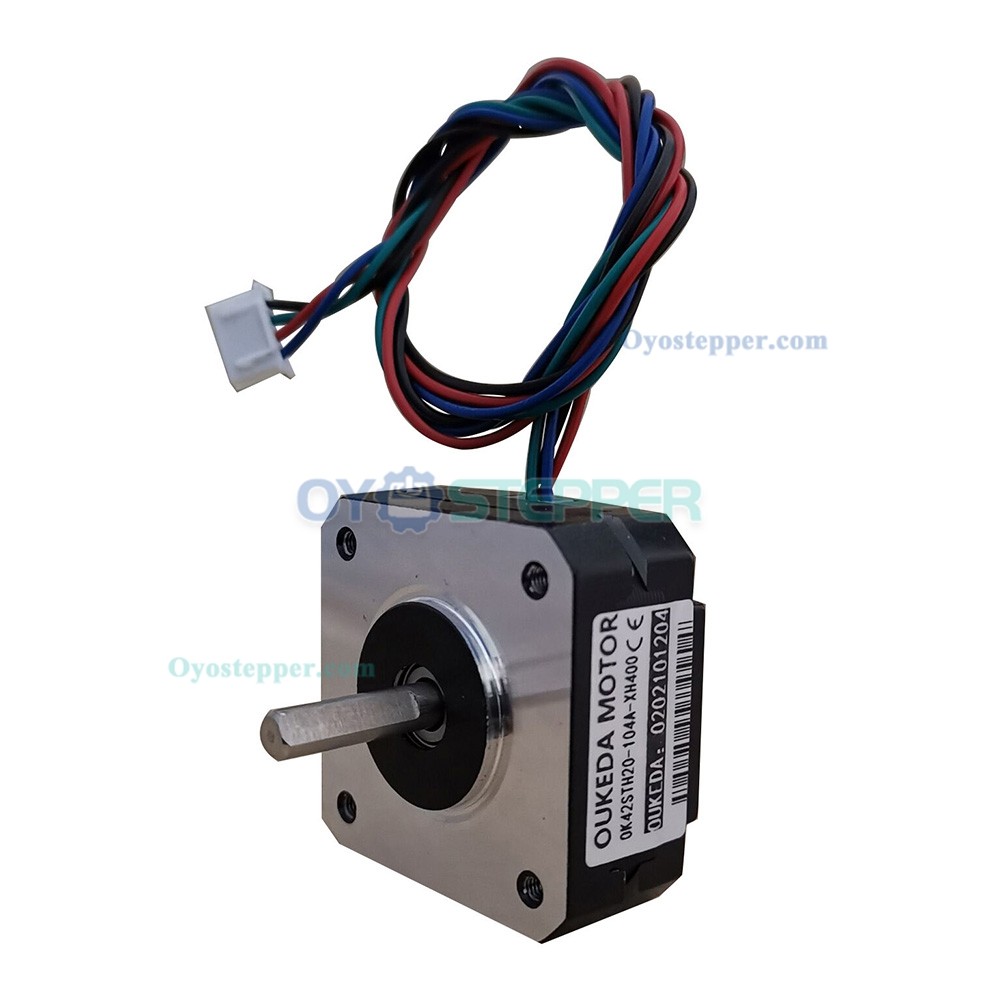 OUKEDA NEMA 17 Thin Stepper Motor 13Ncm 3.5V 1.0A 2 Phase 42 x 42 mm 4 ...
