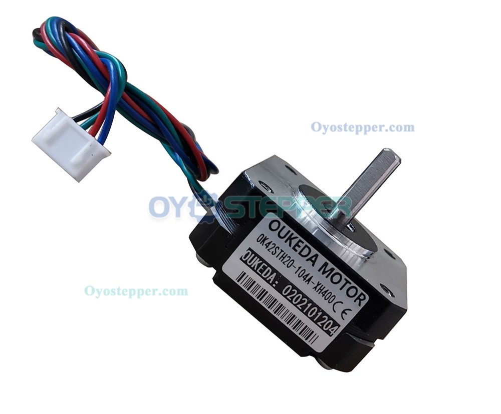 OUKEDA NEMA 17 Thin Stepper Motor 13Ncm 3.5V 1.0A 2 Phase 42 x 42 mm 4 ...