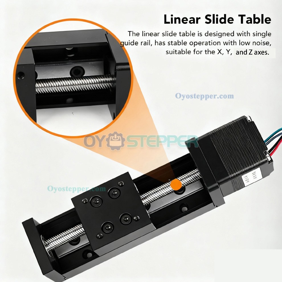 Buy OSP001603 CNC Linear Stage Linear Guide Slide Module Mini Motorized ...