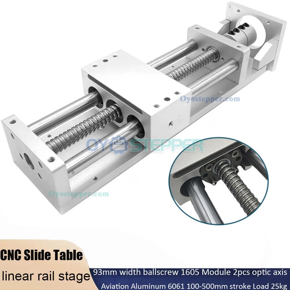 Buy OSP001612 XYZ Axis CNC Sliding Table Linear Rail Guide Slide Stage ...