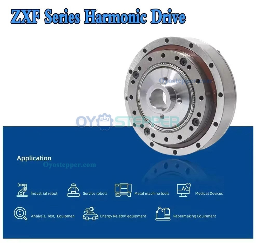 Buy ZXF Series Harmonic Gear Reducer Ratio 31:1-160:1 Harmonic Drive ...