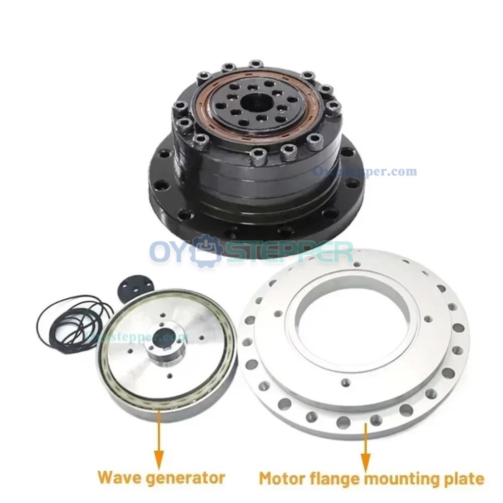 Buy ZXS Series Harmonic Drive Gearbox Cup Type Ratio 30:1-160:1 ...