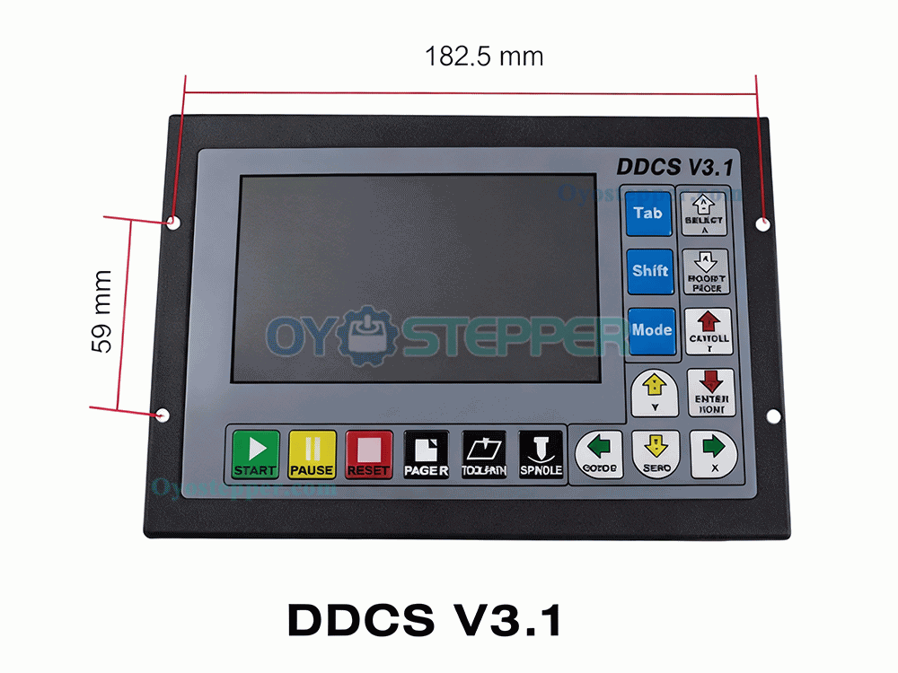 Buy DDCS V3.1 3 Axis / 4 Axis Electronic Numerical CNC Motion ...