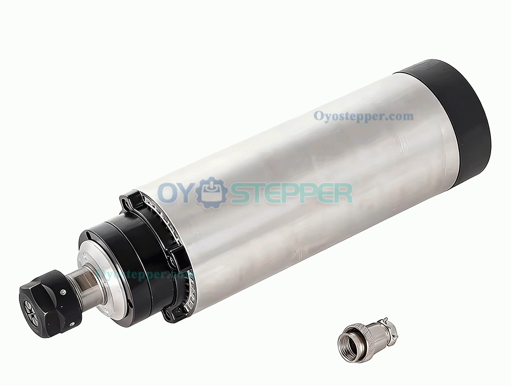 Buy 80-2.2KW-ER20 + H100-2.2 2.2KW CNC Spindle Motor Kit 80mm ER20 Air ...