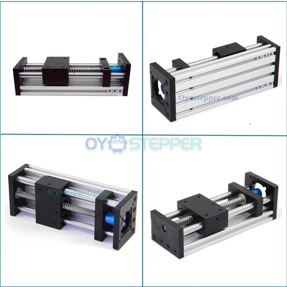 Buy OSP001604 Electric CNC Linear Slide Table Motorized Ballscrew 1605 ...