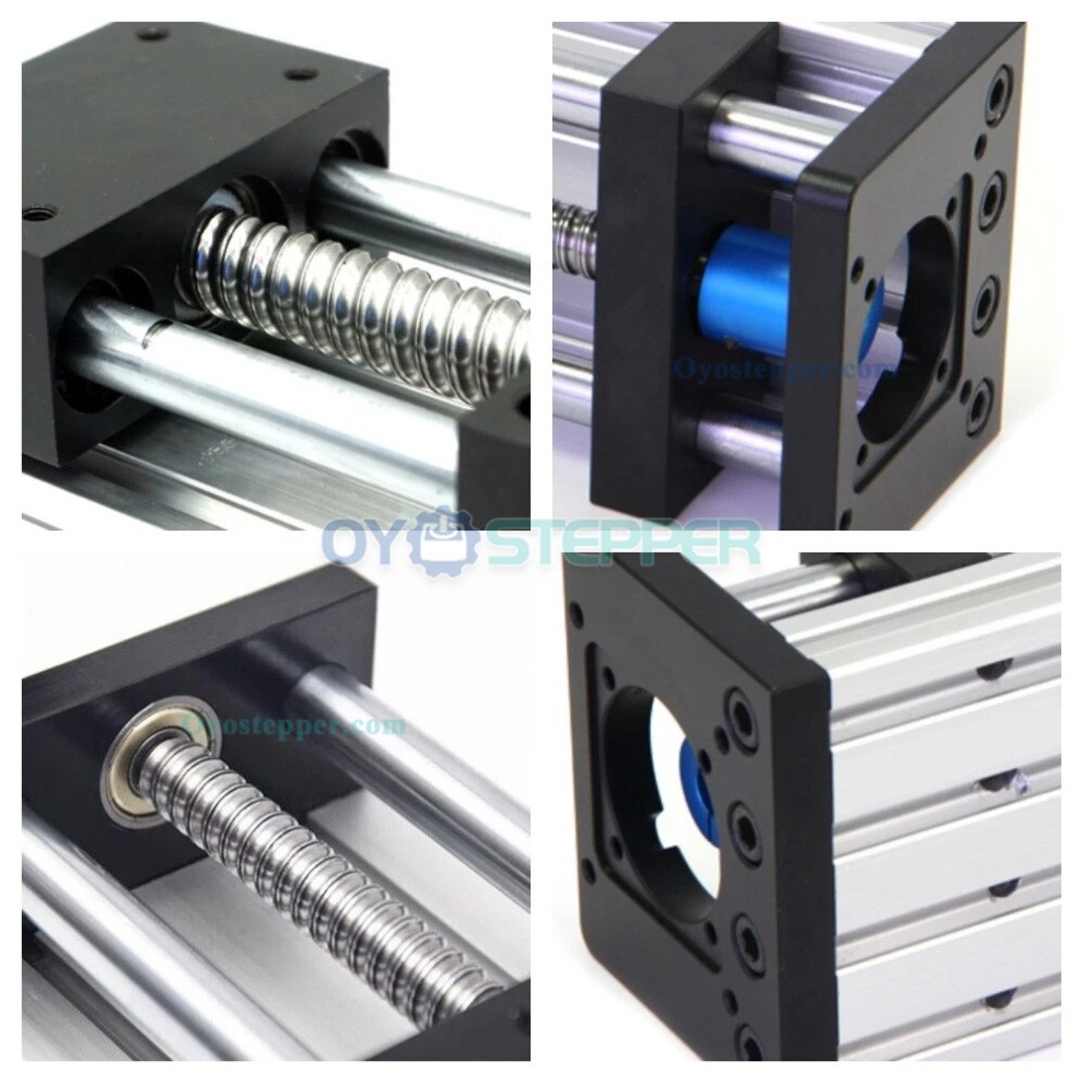 Buy OSP001604 Electric CNC Linear Slide Table Motorized Ballscrew 1605 ...