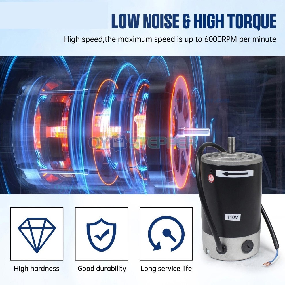 Buy OSP001750 550W/750W Mini Lathe Motor 6000rpm For CJ0618 WM210V ...