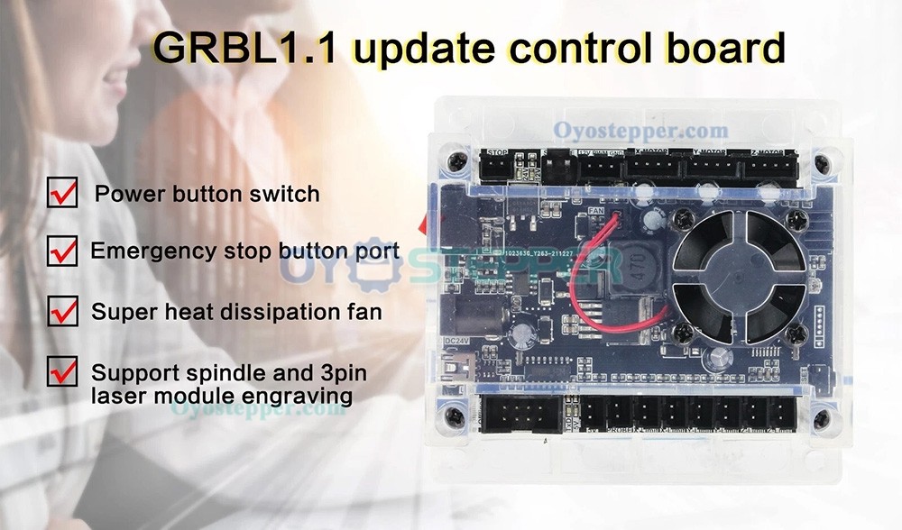 Buy GRBL 1.1 3 Axis GRBL Control Board Laser Controller 3018 Pro CNC ...